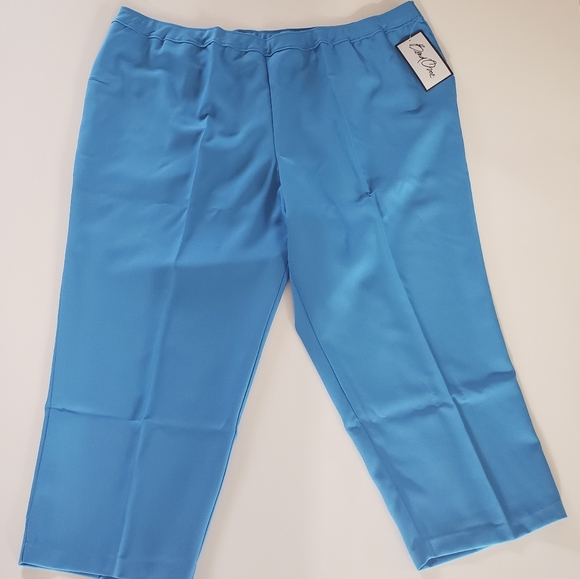 Pants & Jumpsuits | Bend Over Blue Pull On Elastic Waist Pant | Poshmark